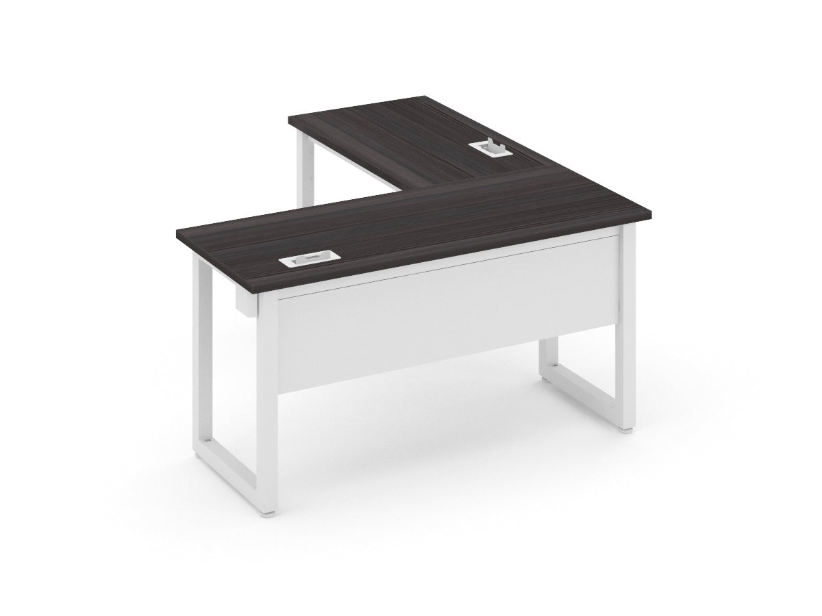 Escritorio Individual con lateral MLEO15 – Muebles de Oficina Express