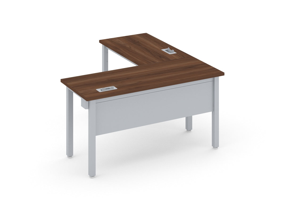 Escritorio Individual con lateral MLEU15 – Muebles de Oficina Express