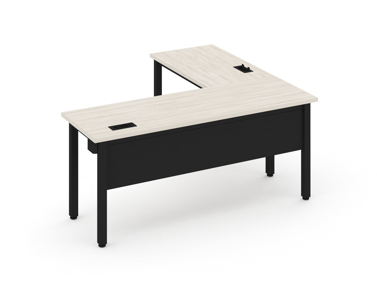 Escritorio Individual con lateral MLEU18 – Muebles de Oficina Express