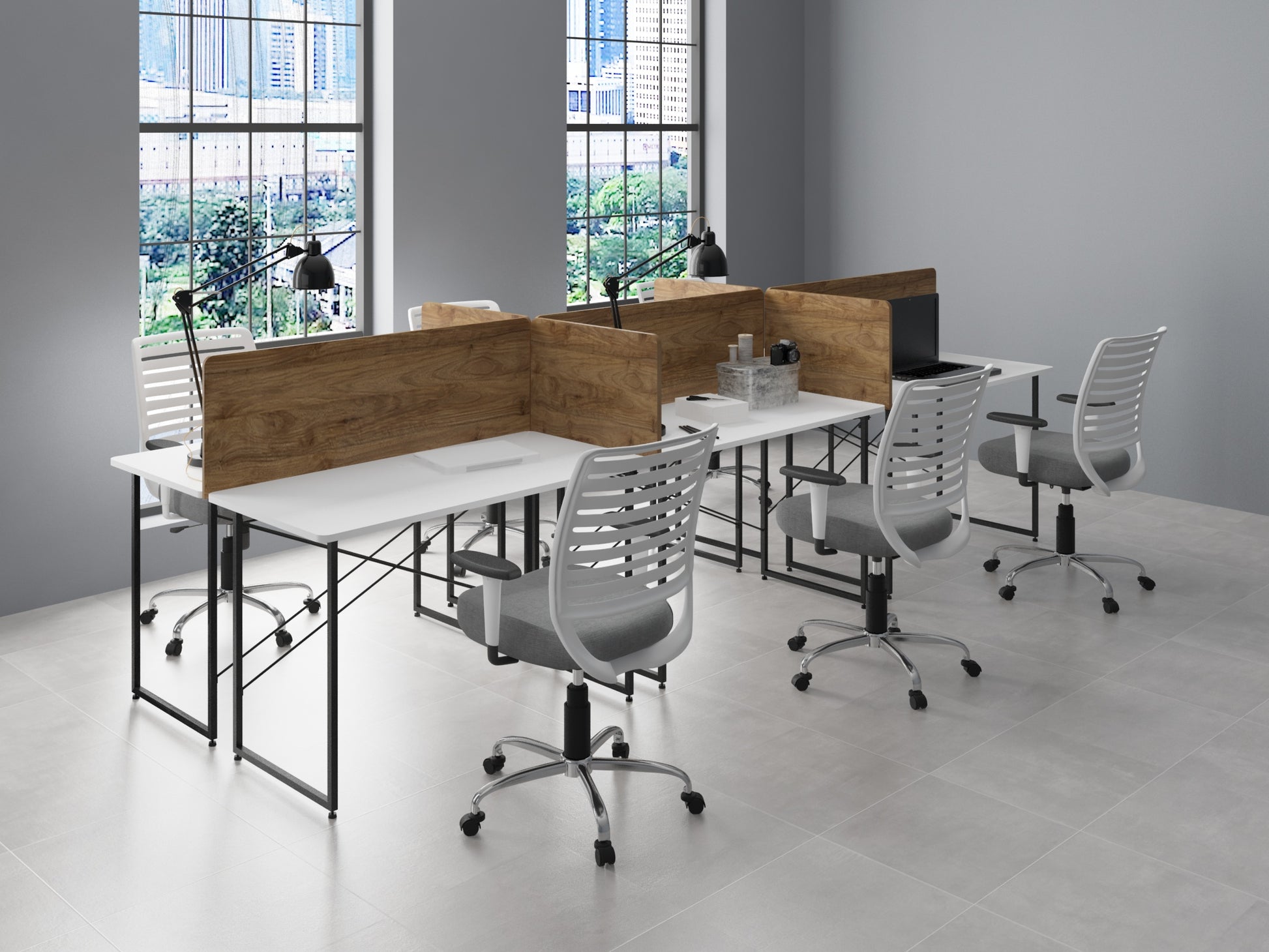 Escritorio Individual LX 150 – Muebles de Oficina Express
