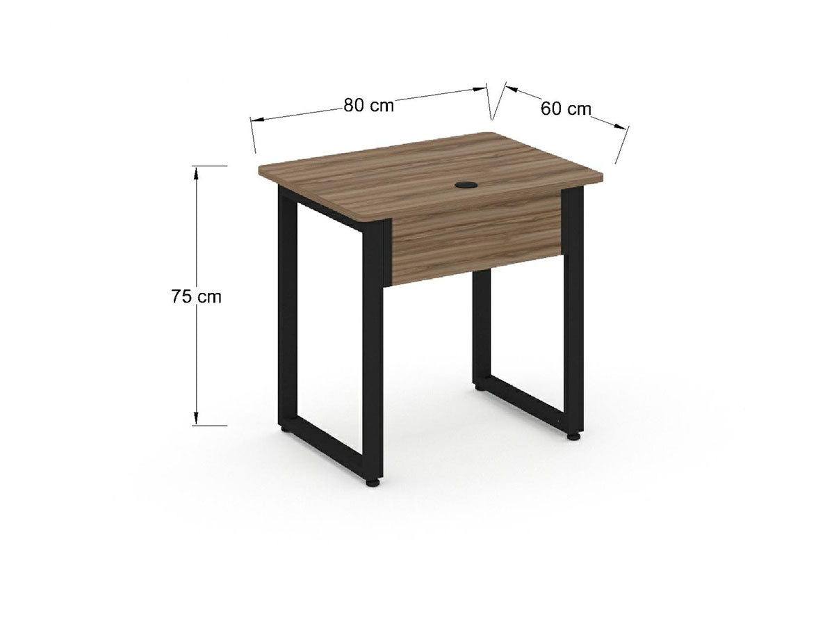 Escritorio Individual EWH80WH – Muebles de Oficina Express