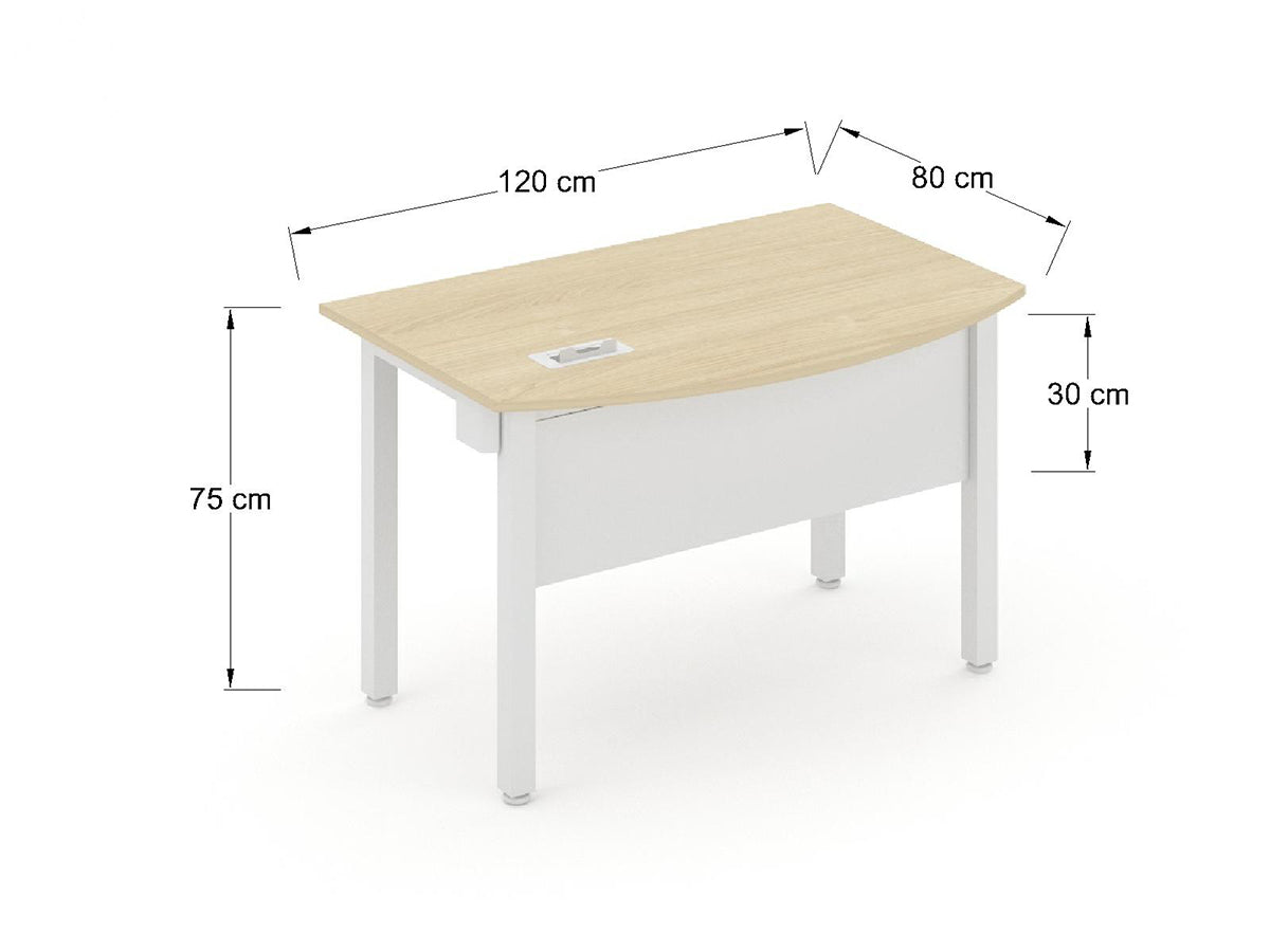 Escritorio Individual MEDFU12 – Muebles de Oficina Express