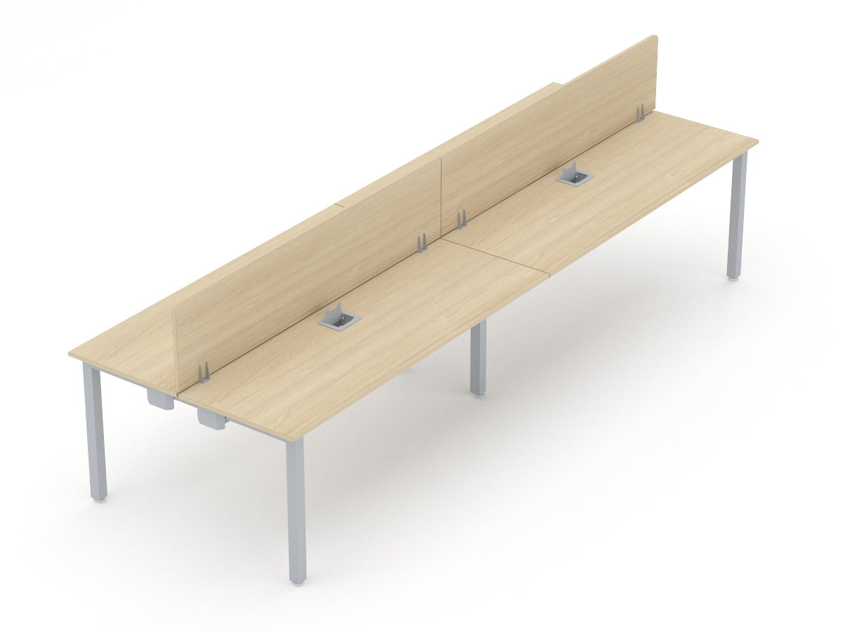 Modulo para 4 personas ML2US18-CMFL – Muebles de Oficina Express